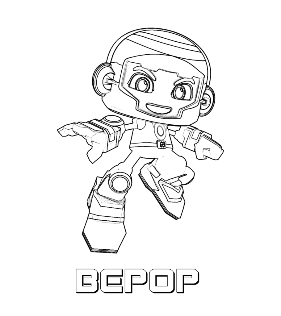 Character Coloring - RoboZeta