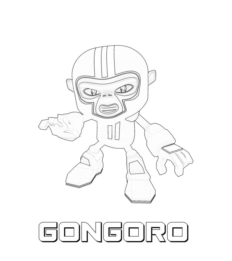 Character Coloring - RoboZeta